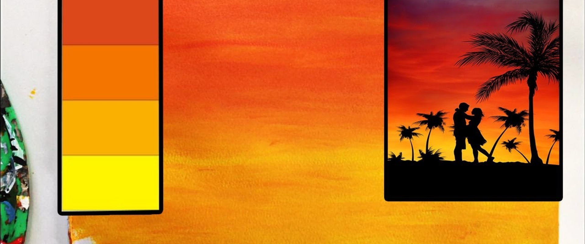 Técnicas de gradación de color para paisajes